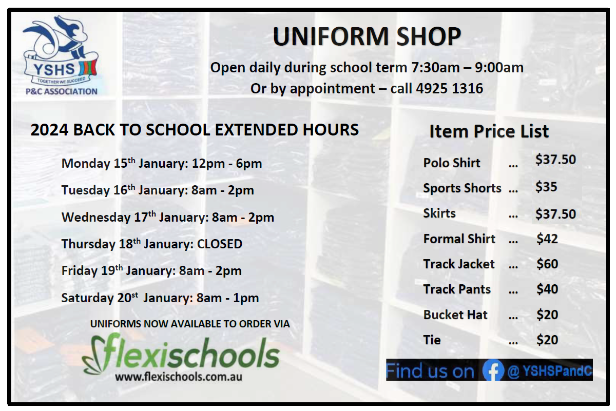 Uniform shop